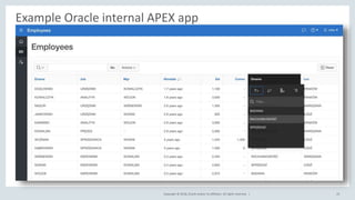 Oracle APEX Introduction (release 18.1) | PPTX | Databases | Computer ...
