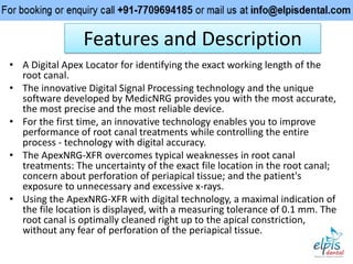 Apex Locator By Elpis Dental | PPTX