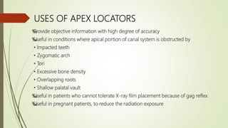 ELECTRONIC APEX LOCATOR (EAL) | PPTX
