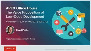 APEX Low Code | PPTX | Programming Languages | Computing