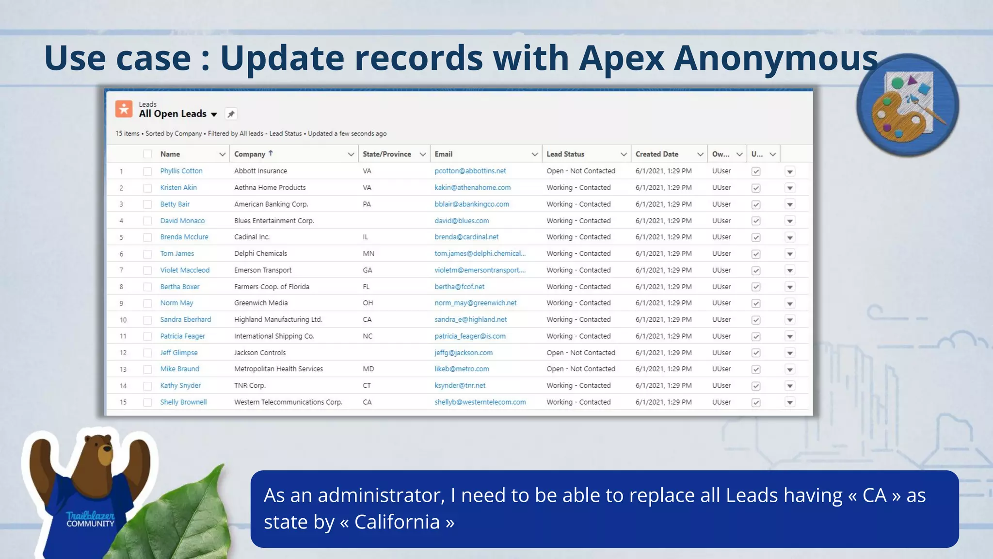 Apex for Admins Workshop | PPT