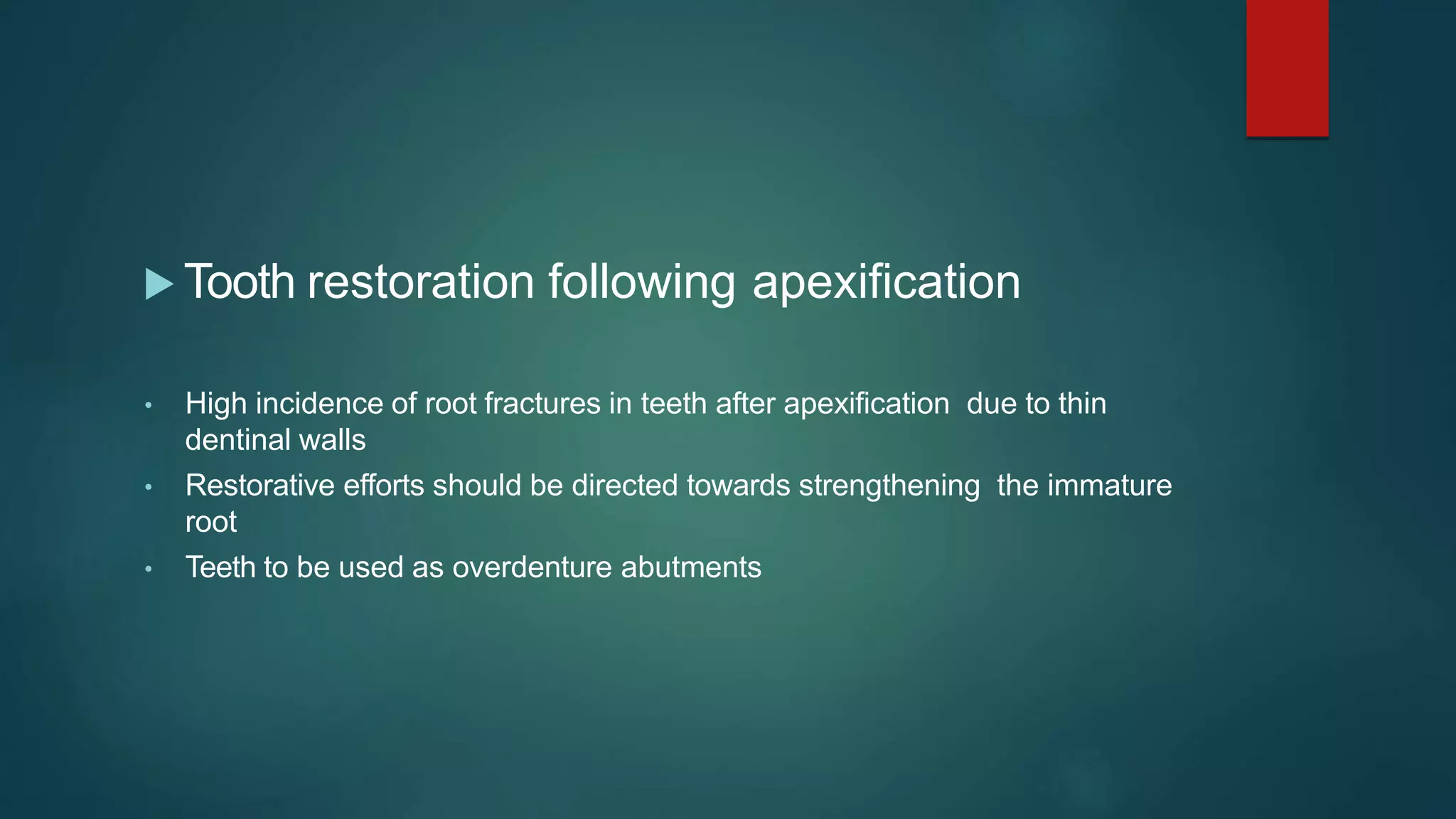 APEXOGENESIS AND APEXIFICATION.pptx