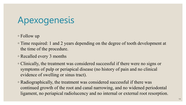 Apexogenesis and apexification.pptx endodontics final year | PPTX