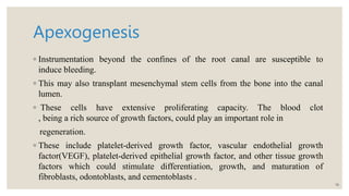 Apexogenesis and apexification.pptx endodontics final year | PPTX