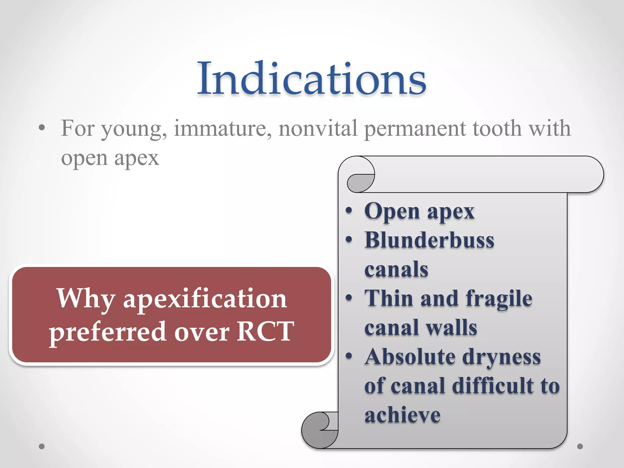 Apexogenesis & apexification in pediatric dentistry | PPTX