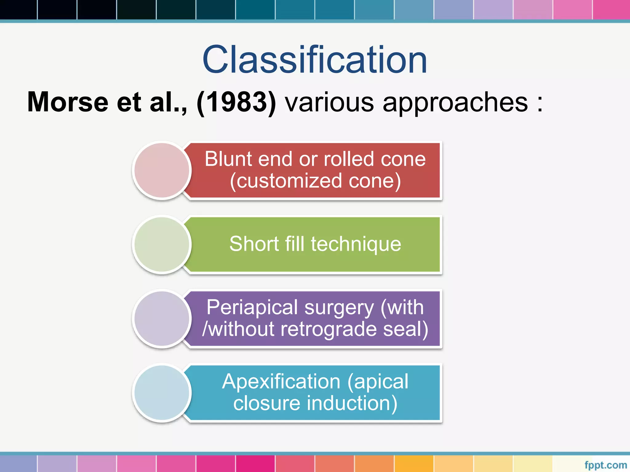 Apexogenesis & apexification | PPTX