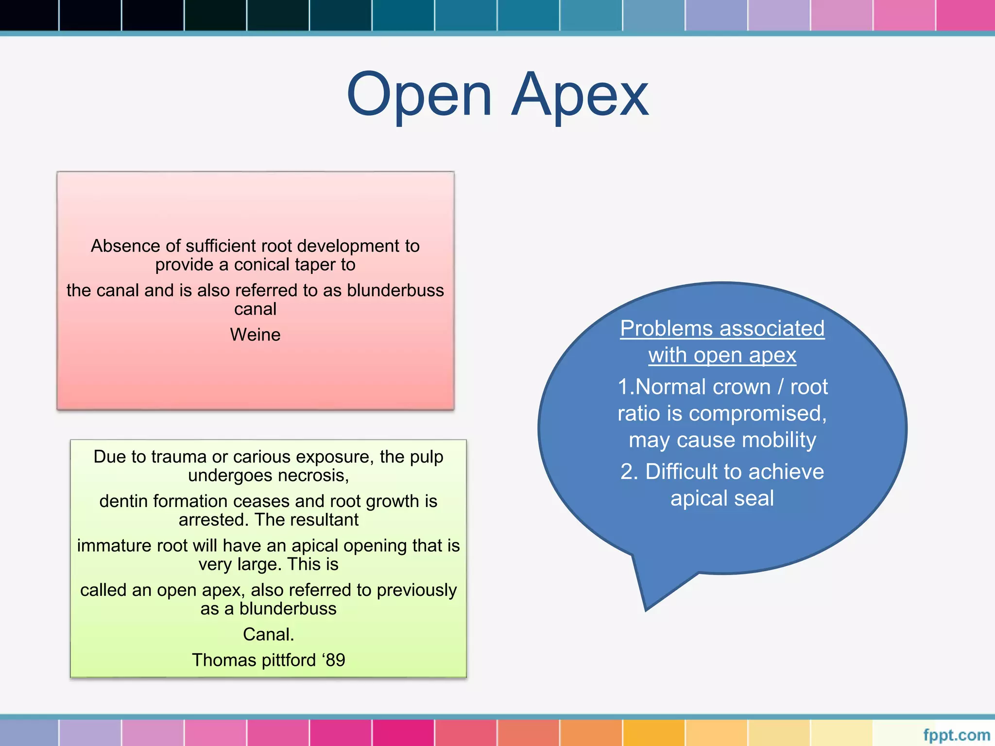Apexogenesis & apexification | PPTX