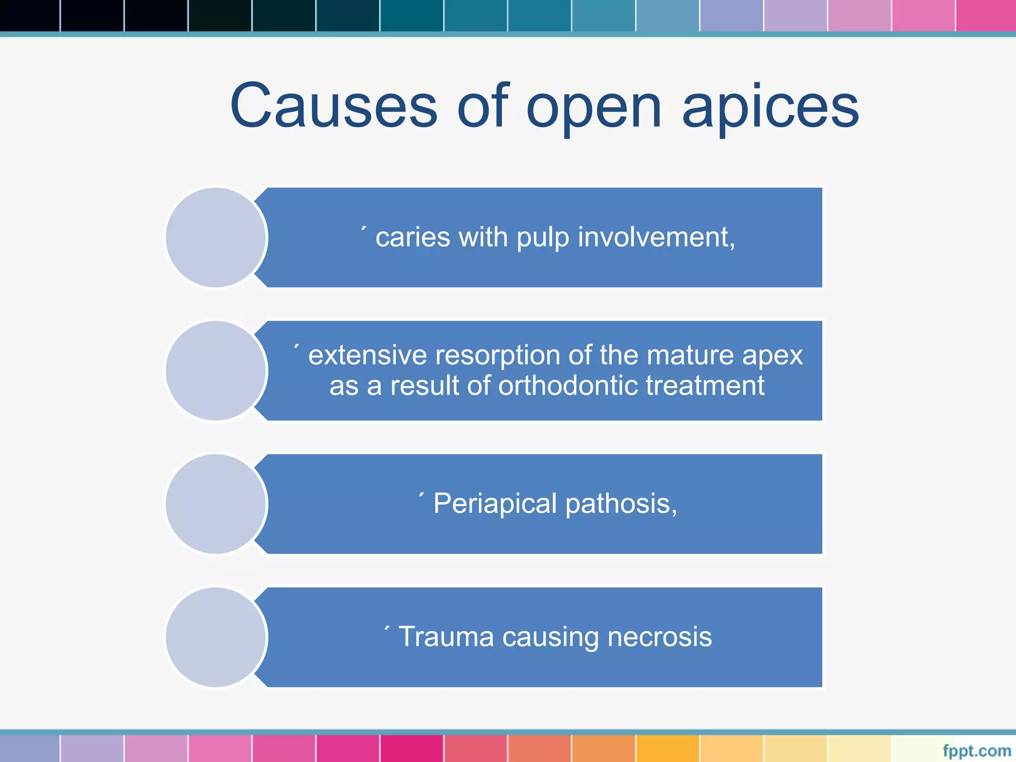 Apexogenesis & apexification | PPTX