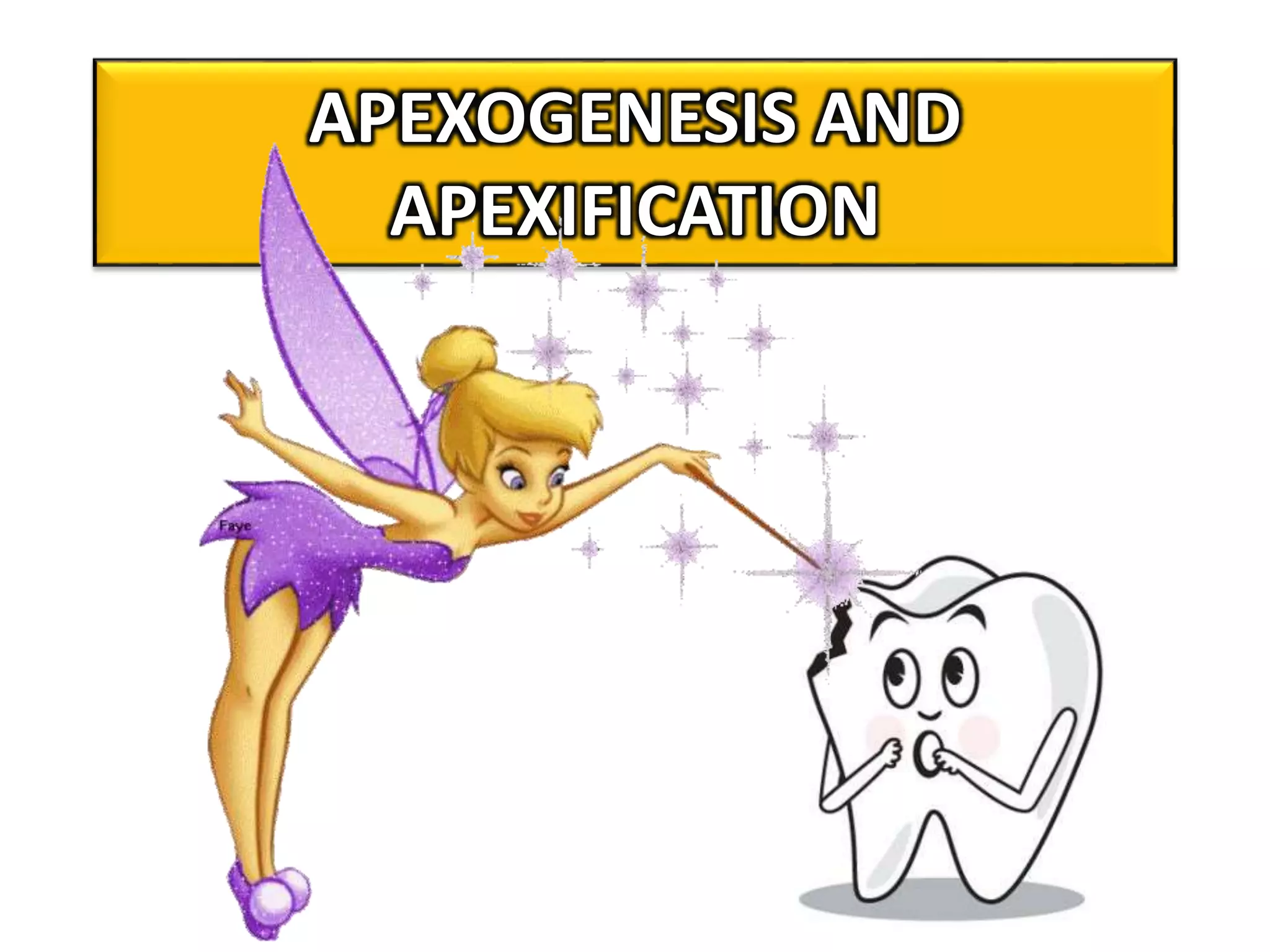 Apexogenesis and Apexification - pediatric dentistry | PPTX
