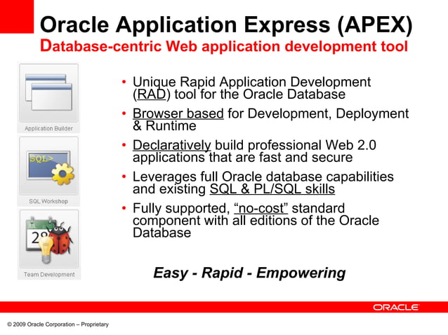 Oracle Application Express | PPT