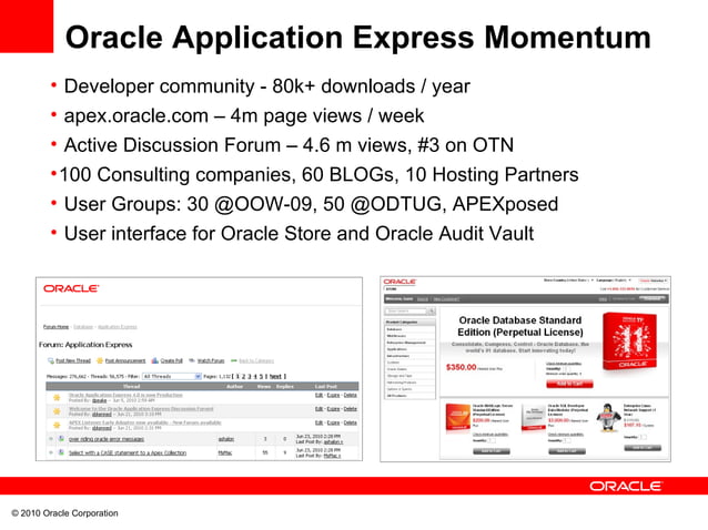 Oracle Application Express | PPT