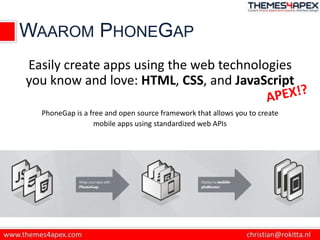Oracle APEX & PhoneGap | PPTX