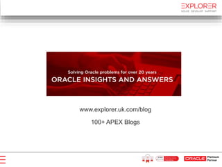 APEX Reporting on external data sources | PPT