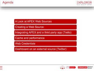 APEX Reporting on external data sources | PPT