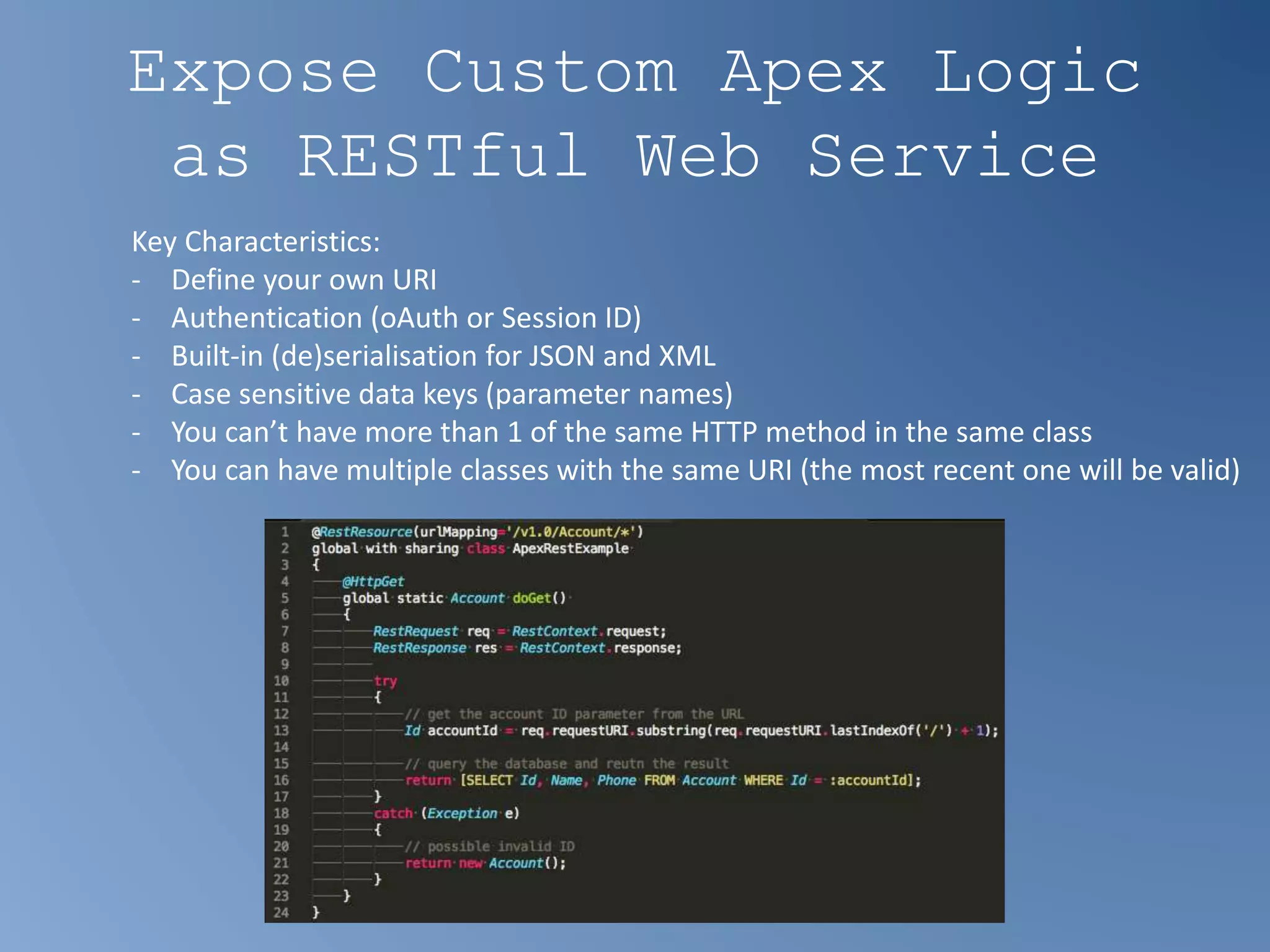 Apex REST | PPT