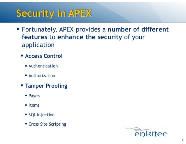 APEX Security Primer