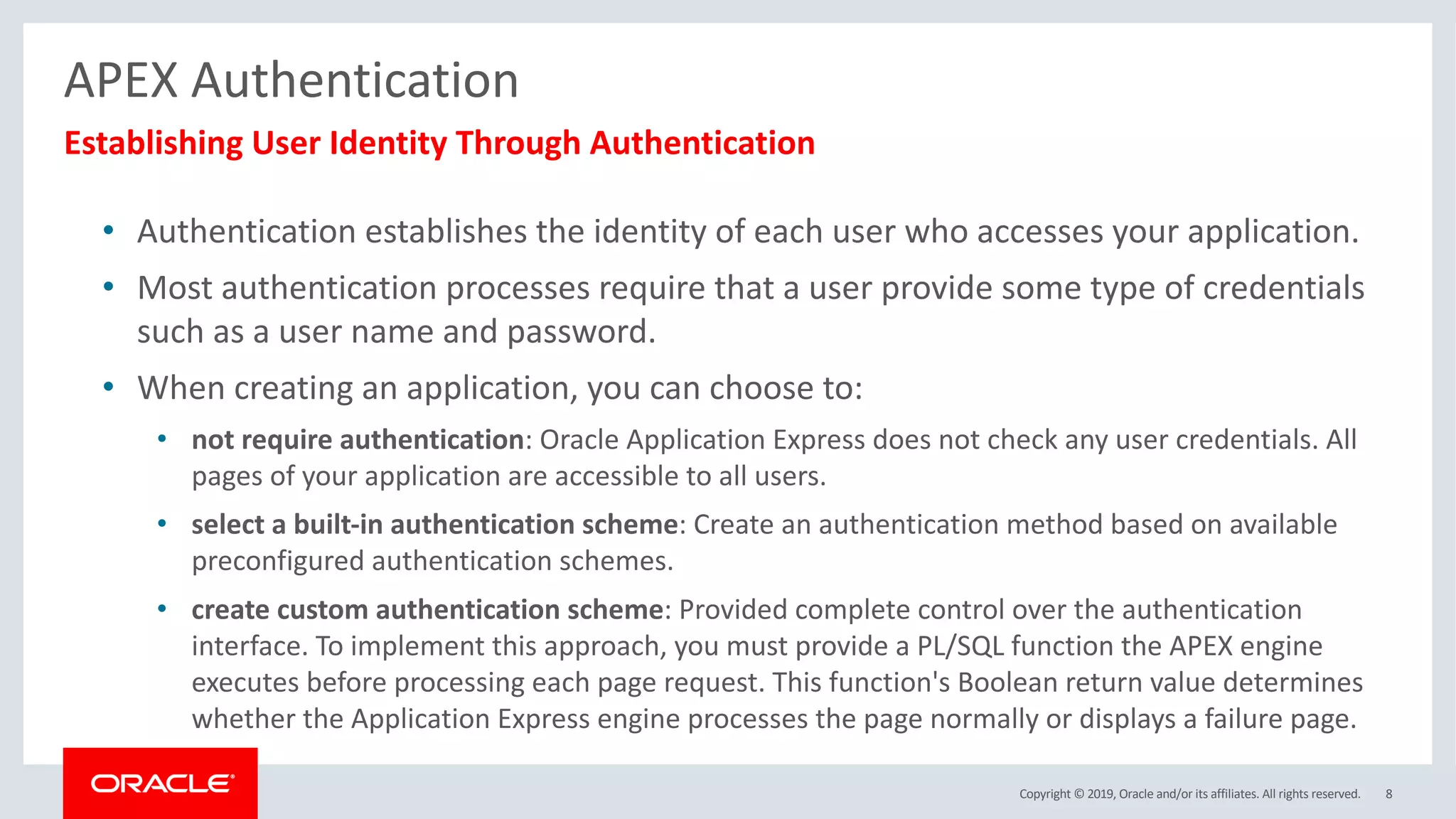 Oracle APEX Social Login | PDF