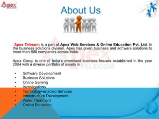 Apex Telecom (World of Opportunities) | PPTX