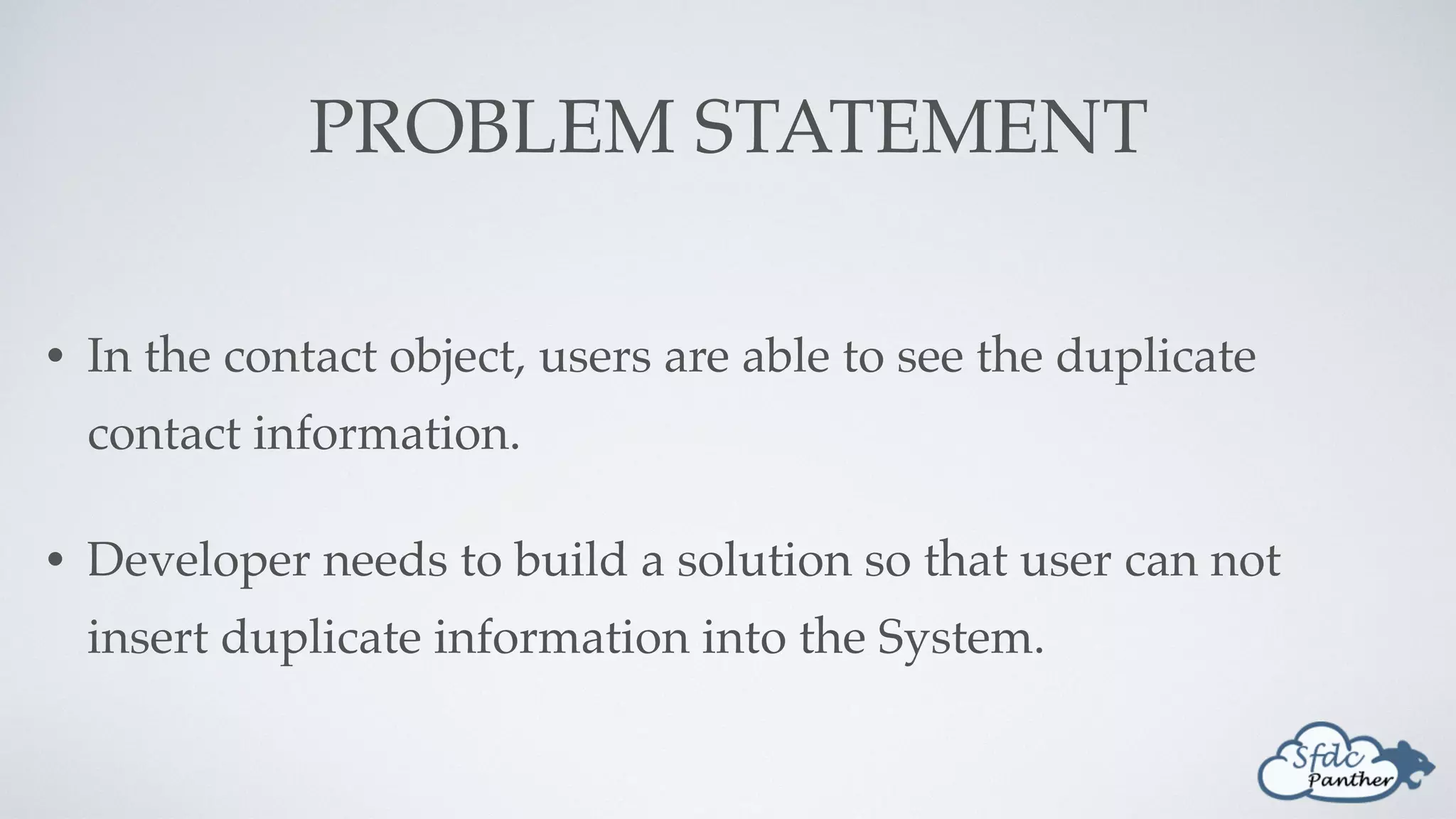 Duplicate Contact Trigger Trigger Logic Building Apextrigger Salesforce Ppt