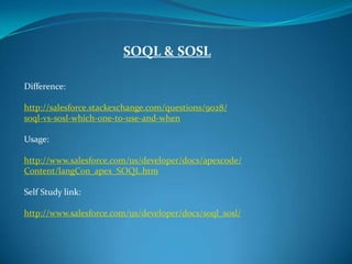 Apex triggers, force_ide_and_deployment | PPTX | Programming Languages | Computing