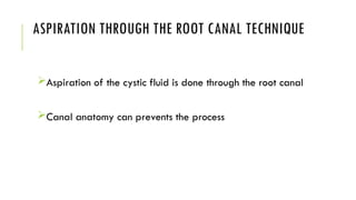 Apexum procedure in endodontics.pptx babe | PPTX