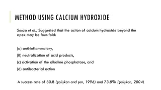 Apexum procedure in endodontics.pptx babe | PPTX