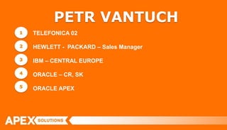 ORACLE - Apex rychly vyvoj (mobilnich)aplikaci | PPTX | Computer ...