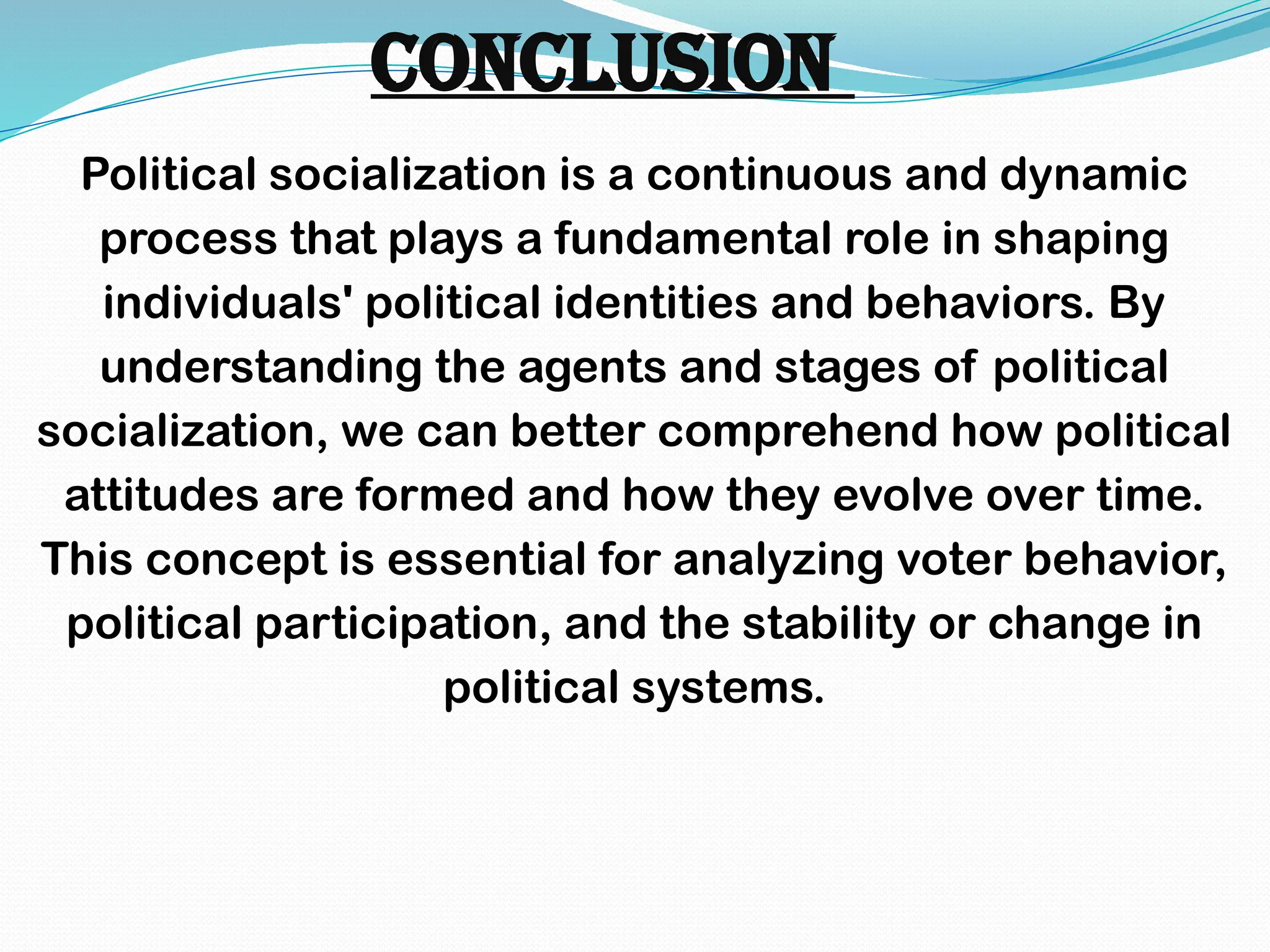 PPT on the topic Political sociallization.pptx