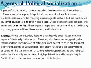 PPT on the topic Political sociallization.pptx