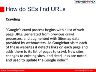 Oracle APEX URLs Untangled & SEOptimized | PPTX