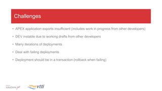 Apex world 2018 continuously delivering APEX | PPT