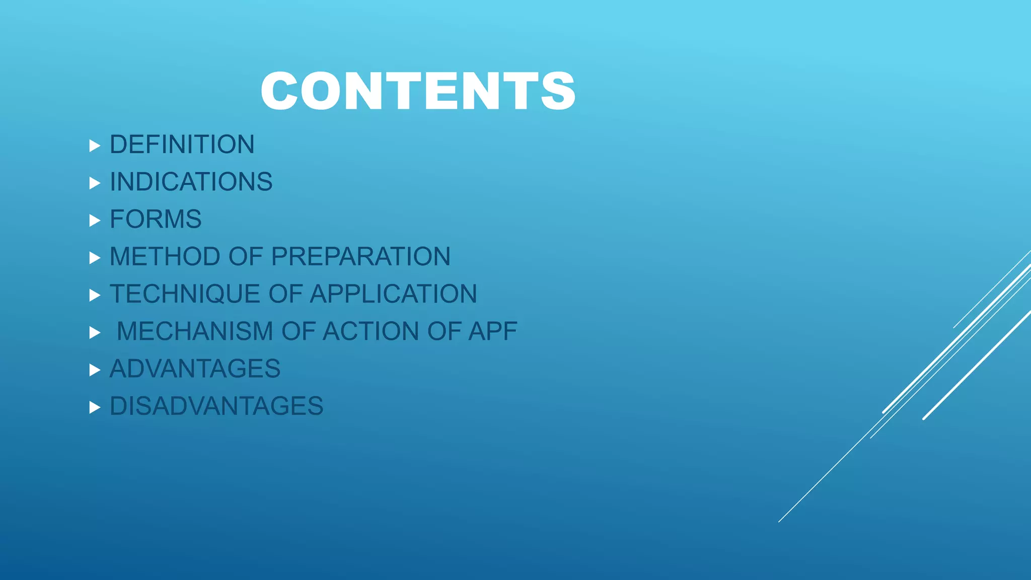 Apf acidulated phosphate fluoride | PPT
