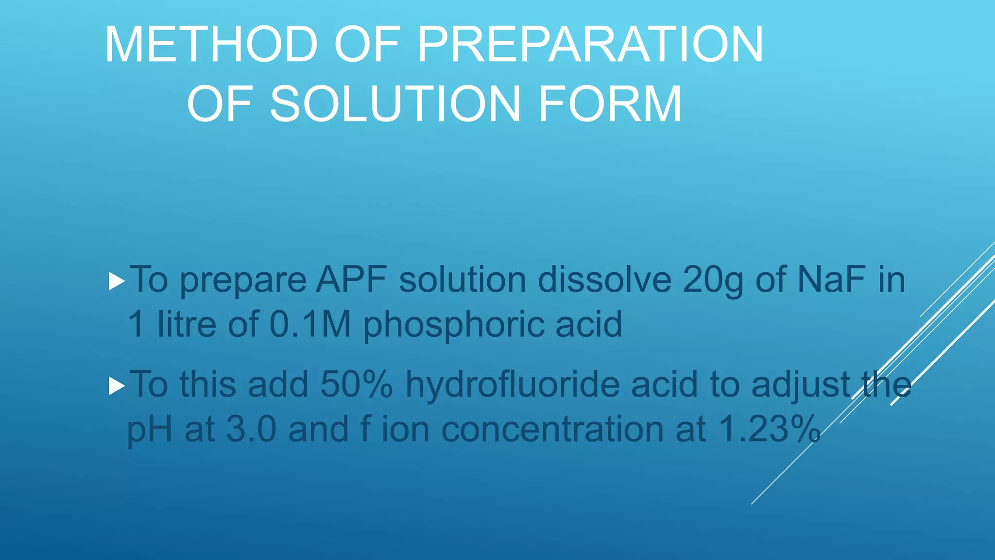 Apf acidulated phosphate fluoride | PPT