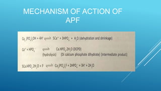 Apf acidulated phosphate fluoride | PPT