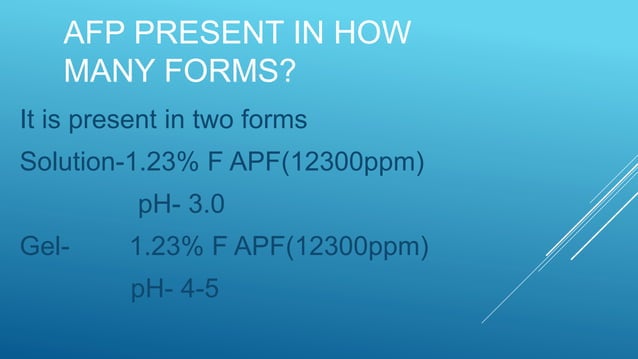 Apf acidulated phosphate fluoride | PPT