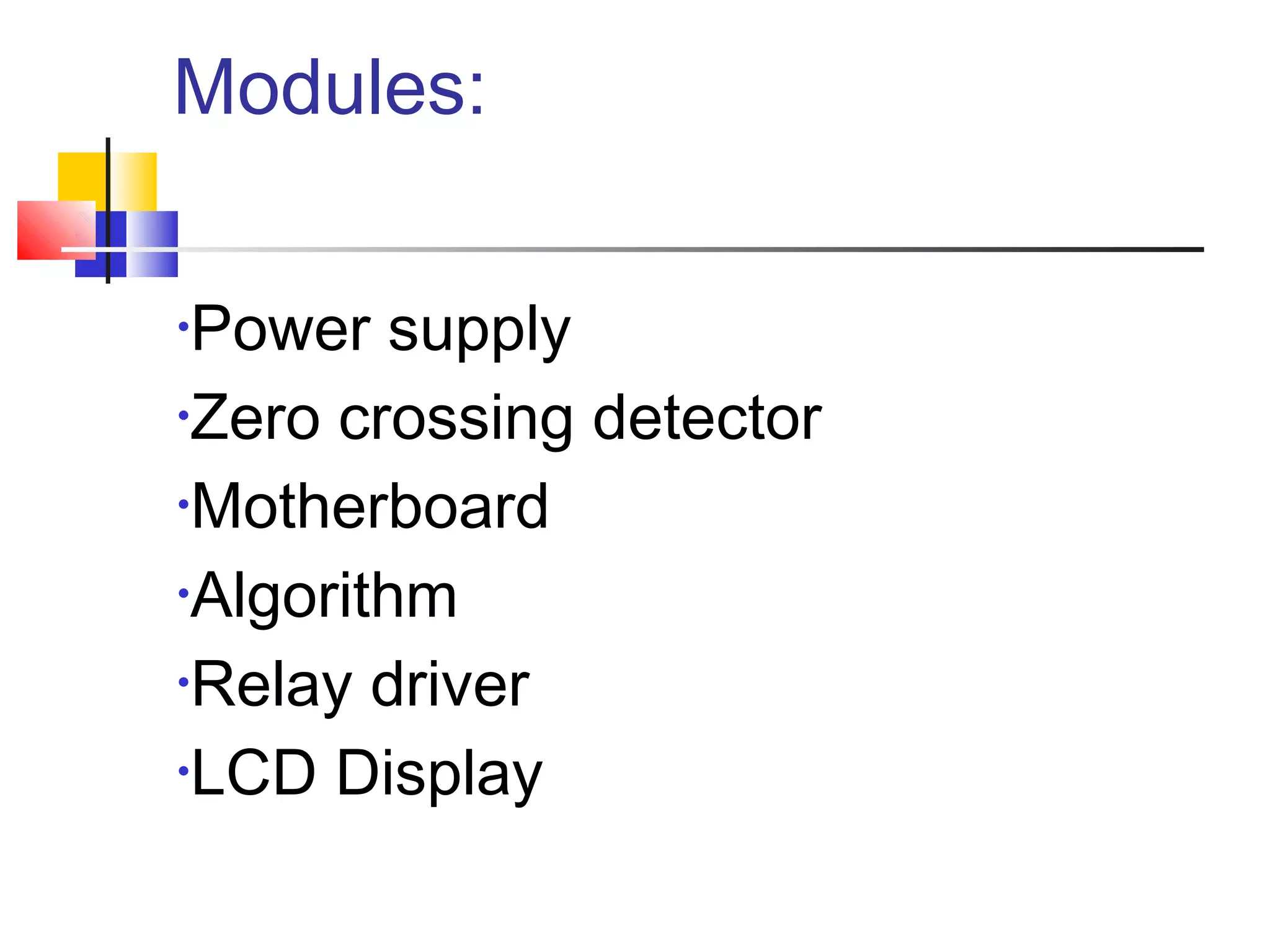Automatic Power Factor Correction Using Microcontroller 8051 Ppt