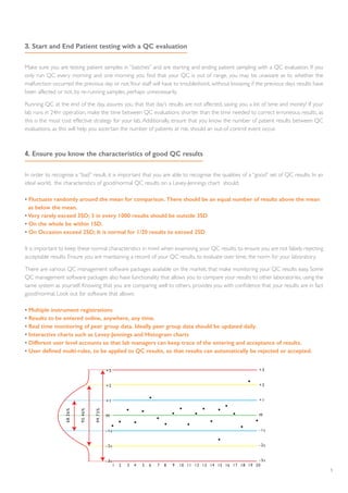 Designing an appropriate QC procedure for your laboratory | PDF