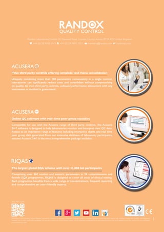 Designing an appropriate QC procedure for your laboratory | PDF