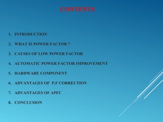 Apfc final seminar | PPT