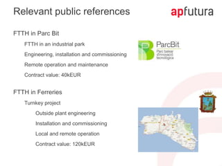 APFutura corporate presentation | PPTX