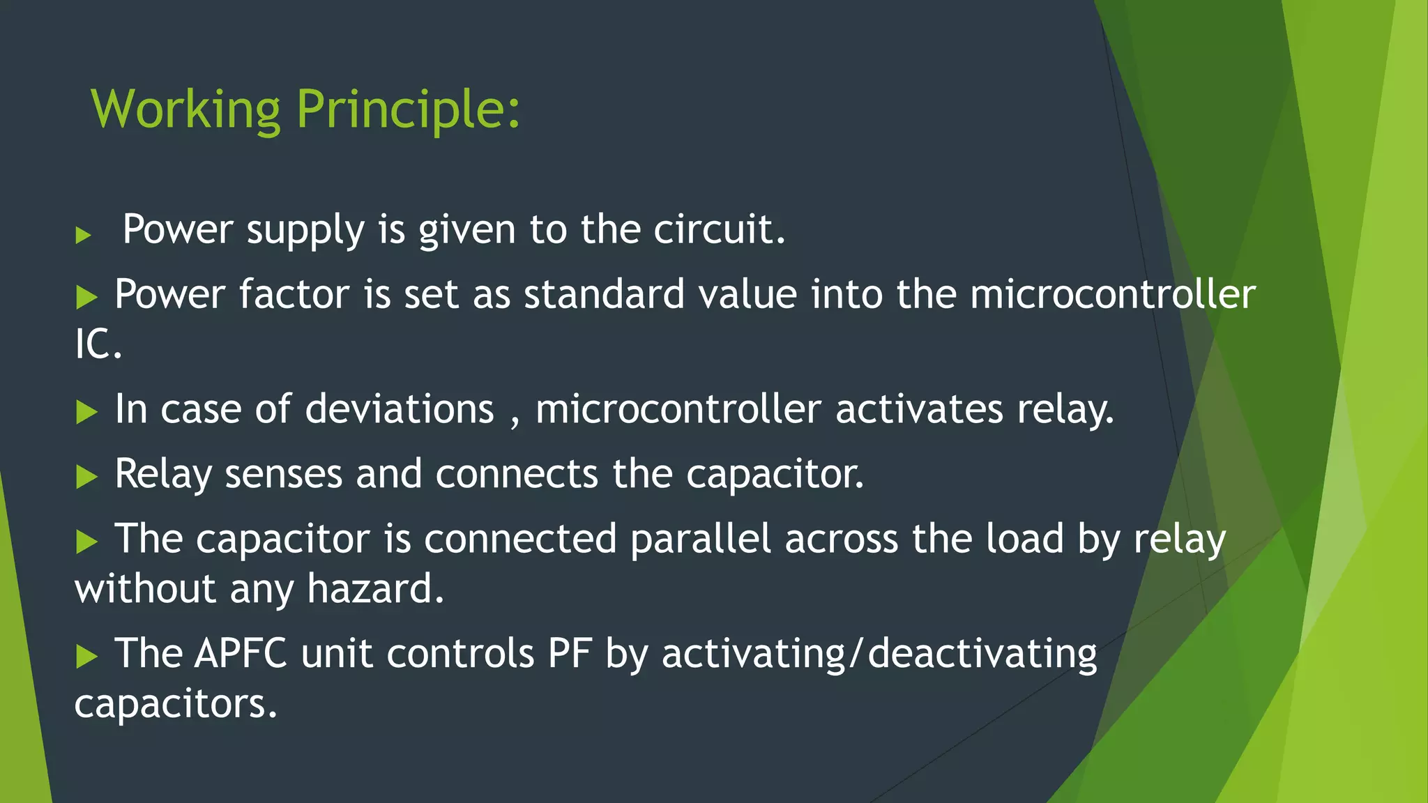 APFC project presentation | PPTX
