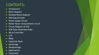 APFC project presentation | PPTX