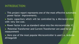 APFC project presentation | PPTX
