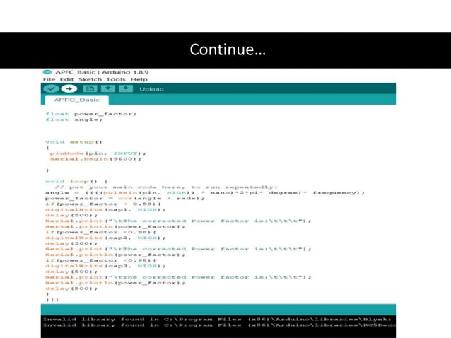 Automatic Power Factor Correction Using Arduino Uno