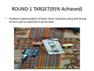 Automatic Power Factor Correction Using Arduino Uno | PPT