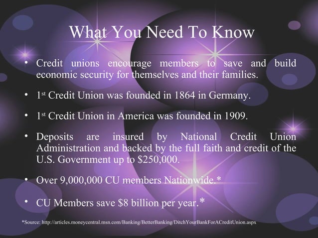 APFCU - A great employee benefit. | PPT