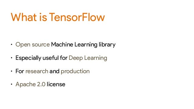 Introducing TensorFlow: The game changer in building "intelligent" ap…
