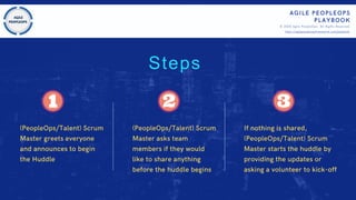 Agile PeopleOps Playbook - Huddle | PPT