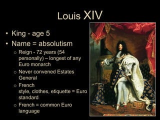 AP French Absolutism pt1 | PPT