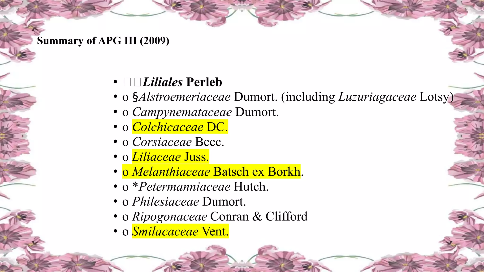 Angiosperm Phylogeny Group from 1 to 4 | PPTX